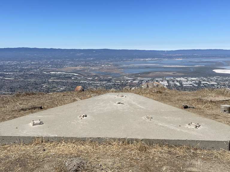 Monument Peak & Mission Peak loop — Ed R. Levin County Park | hike | Komoot