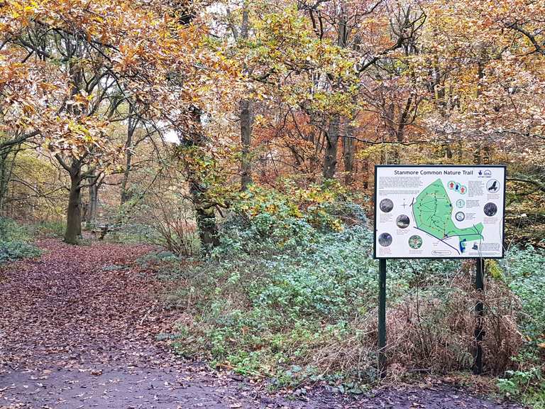 Senda Natural de Stanmore Common: Rutas de senderismo y caminatas | Komoot