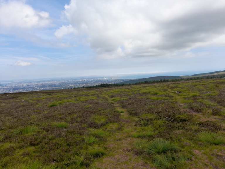 Cruagh Mountain Routes for Walking and Hiking | Komoot