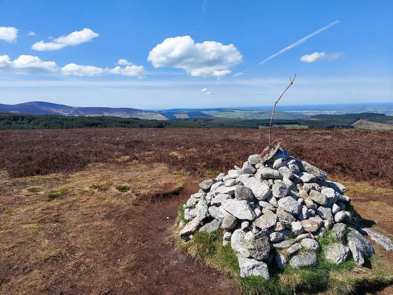 Cruagh Mountain Routes for Walking and Hiking | Komoot