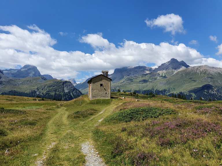 Kapelle St. Placidus und Rochus, Alp Flix, Tigias Routes for Walking ...