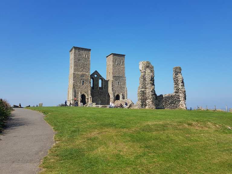 Reculver Towers - Cycle Routes and Map | Komoot