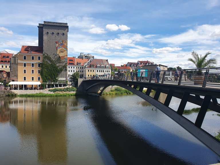 Blick auf die Lausitzer Neiße wandelroutes en hikes | Komoot