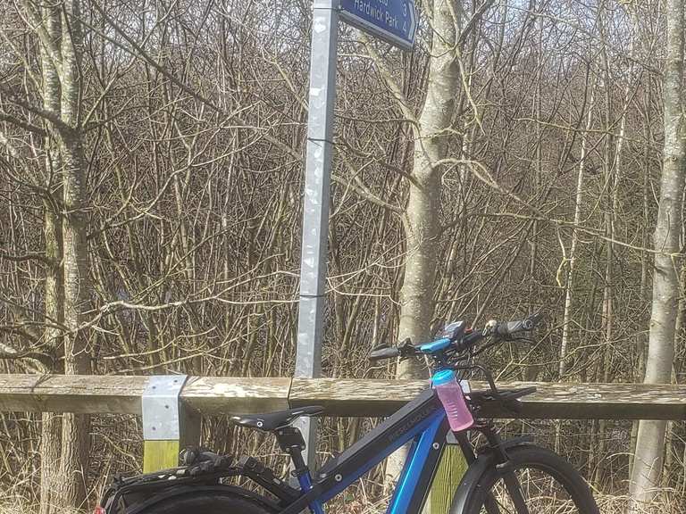 Bridge Over the A689 - Cycle Routes and Map | Komoot