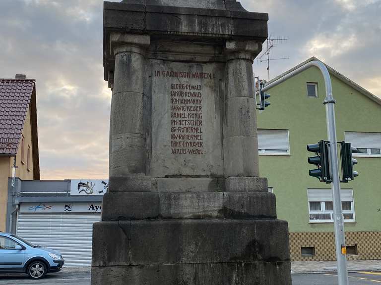 Denkmal an den Feldzug 1870-71 : Radtouren und Radwege | komoot