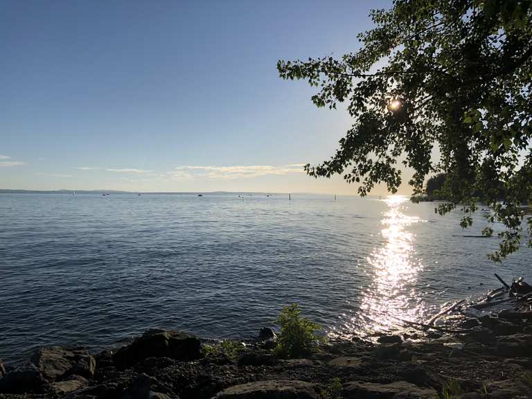 Hafenausfahrt Meichle und Mohr / Argenmündung: MTB-routes en trails ...