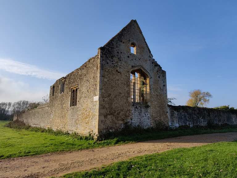 Godstow Abbey – The Trout Inn loop from Lower Wolvercote | hike | Komoot