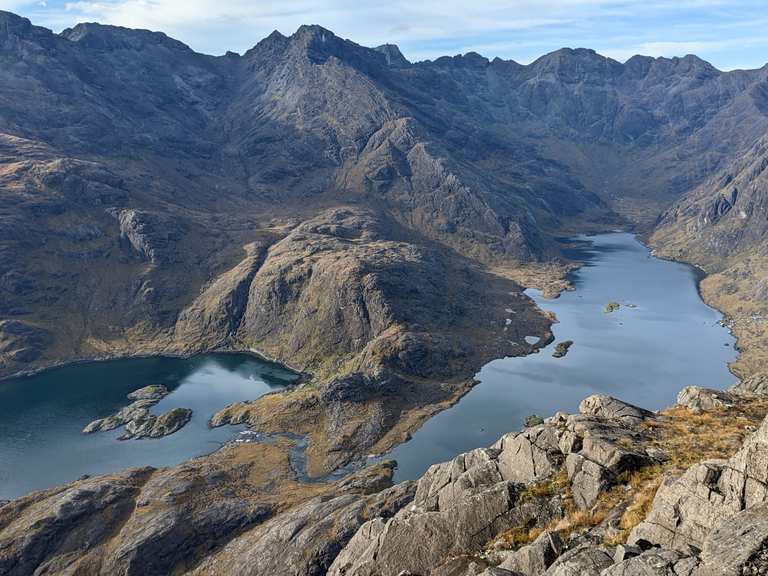 View from Sgùrr na Stri of Loch Coruisk and the Cuillin Ridge – Hikes ...