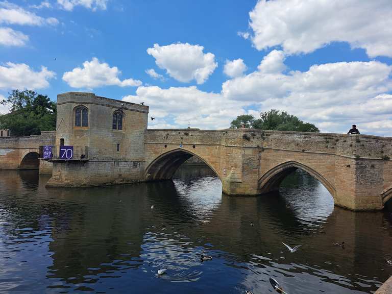 Loop St Neots Huntingdon via St Ives | Percurso de ciclismo de estrada ...