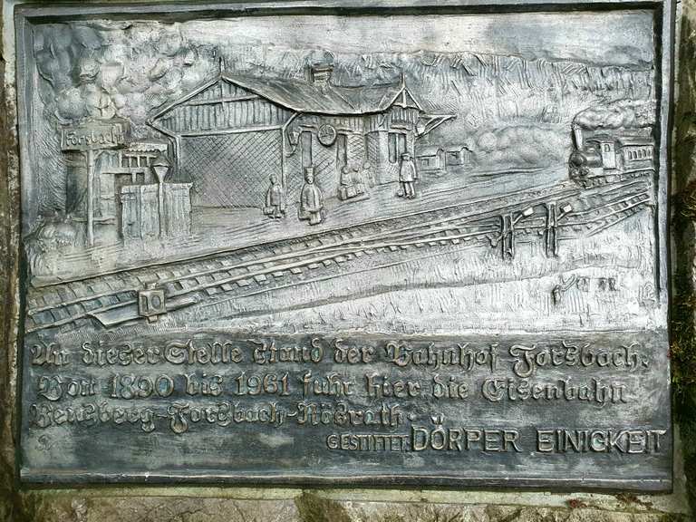 Alter bahnhof forsbach - Cycle Routes and Map | Komoot