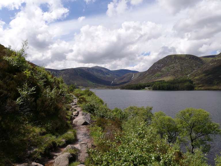 Loch Muick, Lochnagar & Meikle Pap loop from Spittal of Glenmuick ...
