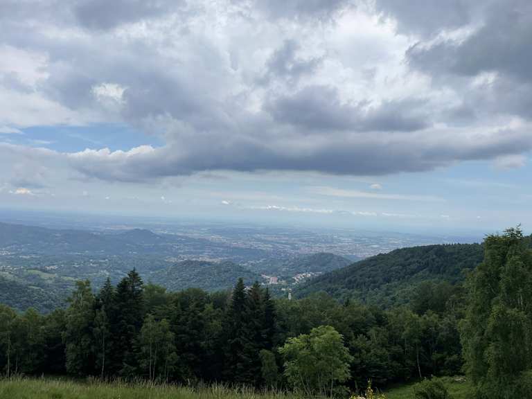 Oropa - montagna Pantani – Fontana del Bottalino Runde von Piedicavallo ...