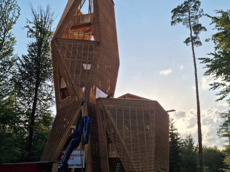 Hardwaldturm: Wanderungen und Rundwege | komoot