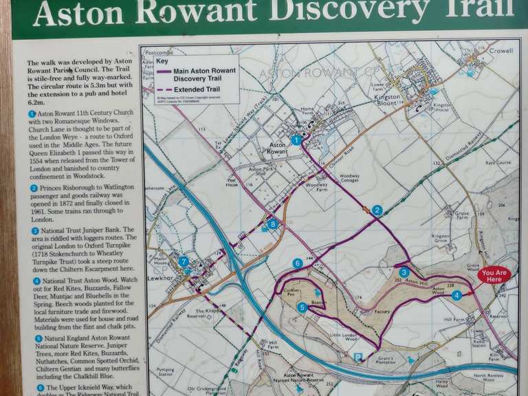 Aston wood hill climb 4.4% (120m Asc) - Road Cycle Routes and Map | Komoot