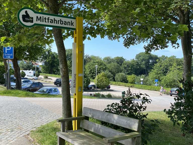 Mitfahrbank fietsroutes en kaart | Komoot