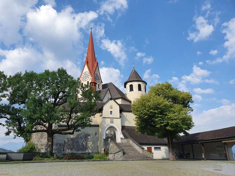 Basilika Rankweil - Cycle Routes and Map | Komoot