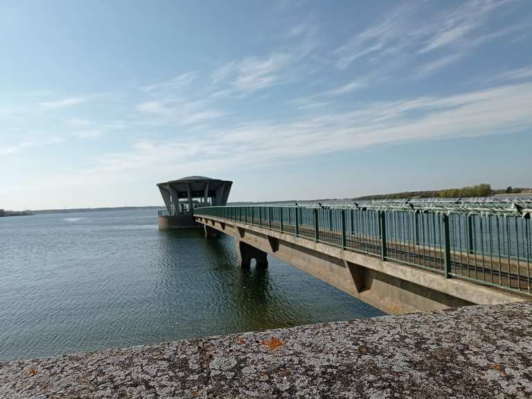 Grafham Water Reservoir Road Cycle Routes and Map | Komoot