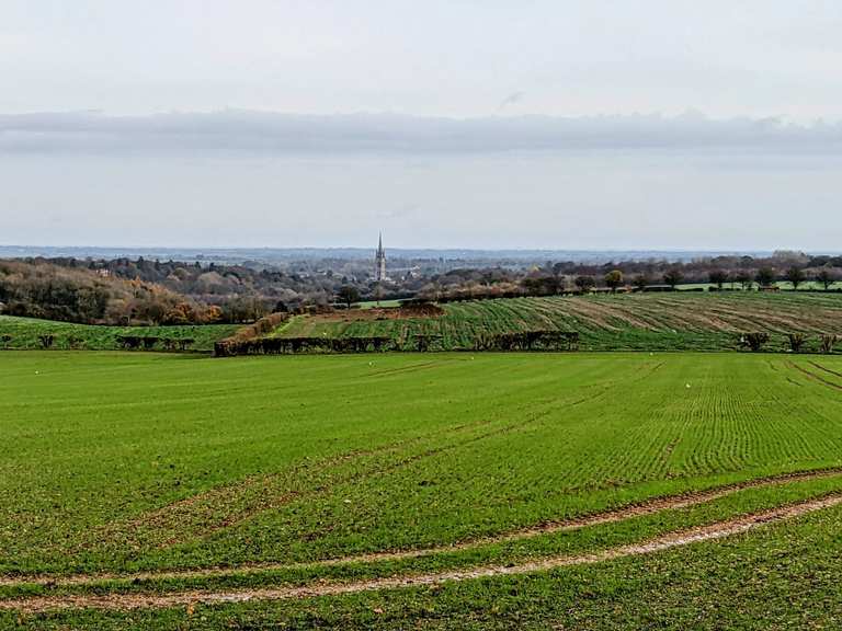 Louth to Hubbard Hills and Flint Hill loop — Lincolnshire Wolds AONB ...