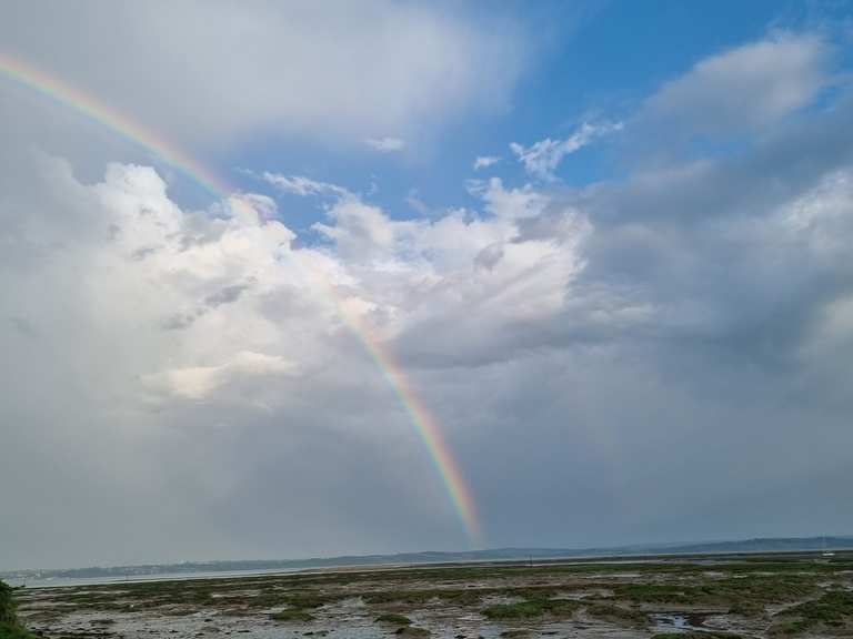 Route côtière entre Lepe Country Park et Exbury Itinéraires vélo et ...