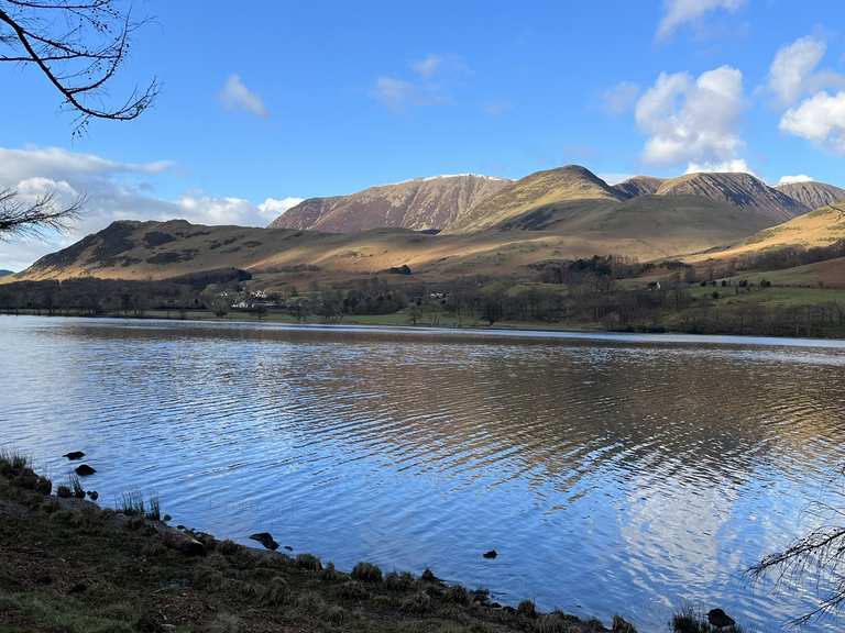 Sendero de la orilla sur de Buttermere: Rutas de senderismo y caminatas ...