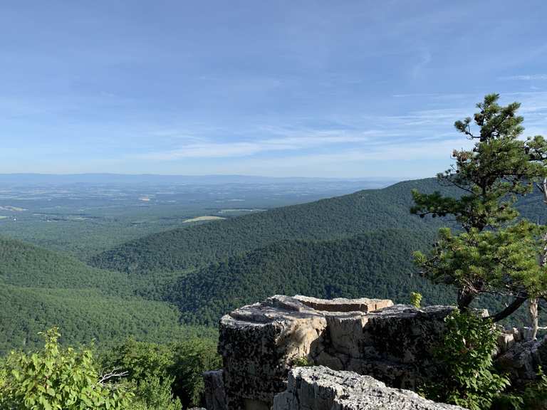Rocks Mountain loop via Riprap Trail — Shenandoah National Park ...