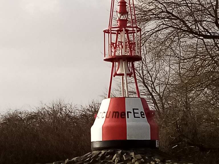 Leuchtboje Accumer Ee: Wanderungen und Rundwege | komoot