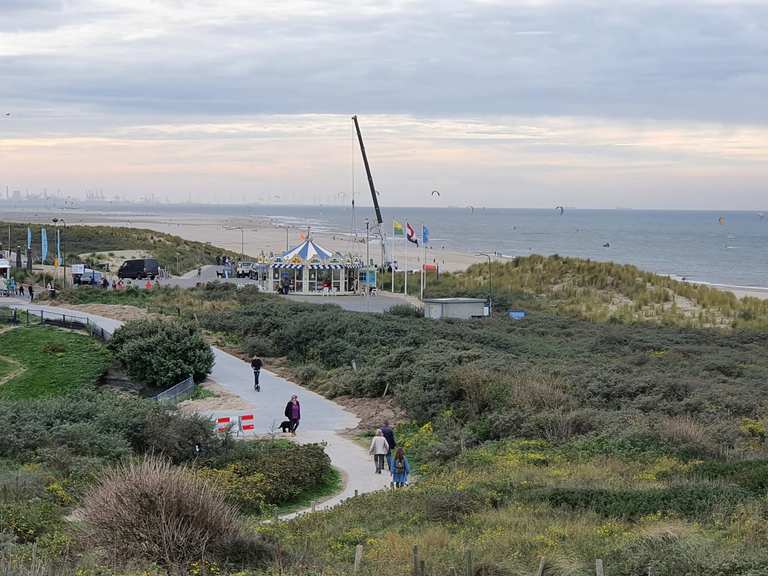 Kijkduin Strand und Dünen: Wanderungen und Rundwege | komoot
