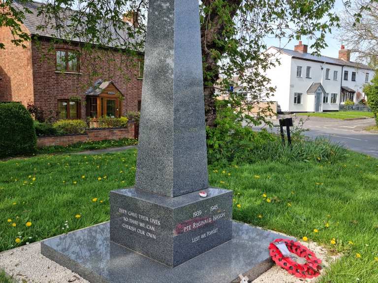 RAF Kriegsdenkmal Ansty: Wanderungen und Rundwege | komoot