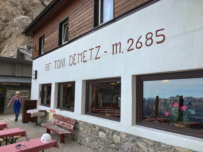 Curona de Gherdëina Etappe 3: Zur Toni-Demetz-Hütte | Wanderung | Komoot