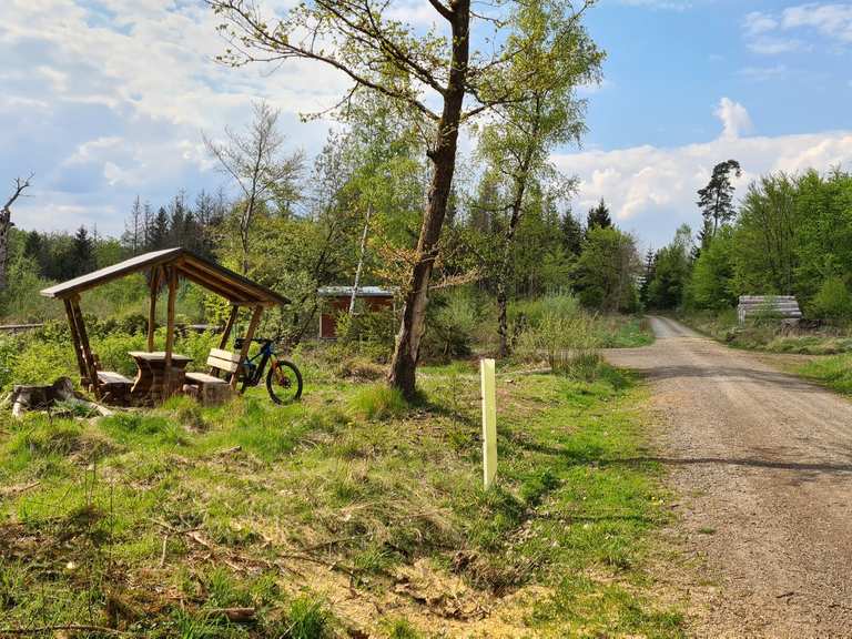 Covered seating area - Mountain Bike Trails & Tracks | Komoot