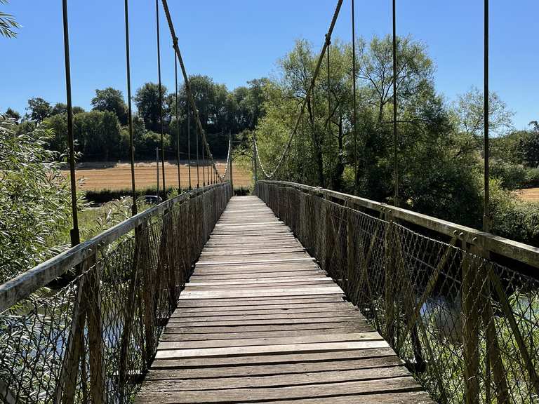Wilton Castle & Foy Bridge Schleife von Ross-On-Wye — Wye Valley ...