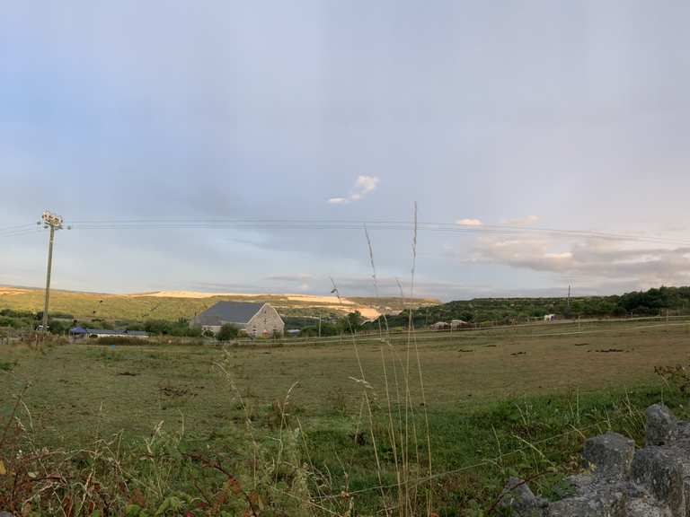 Goss Moor Nature Reserve & Goonvean china clay works loop | bike Tour ...