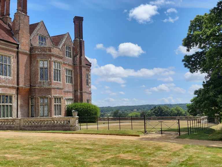 Boucle de Breamore House & Whitsbury depuis le village de Breamore ...