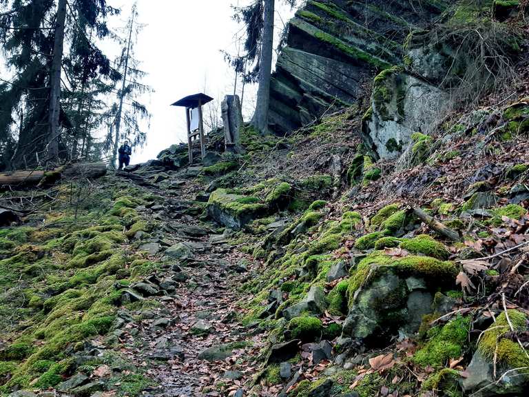 Diabas Mandelstein Felsen wandelroutes en hikes | Komoot