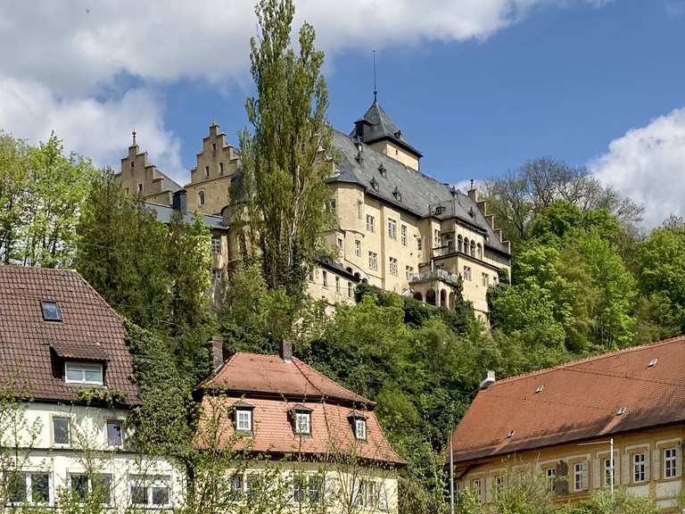 Blick auf Schloss Mainberg – Schweinfurt Runde von Waldsachsen ...