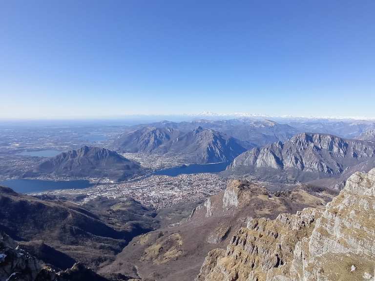 Punta Cermenati (Vetta del Monte Resegone) : percorsi escursionistici e ...