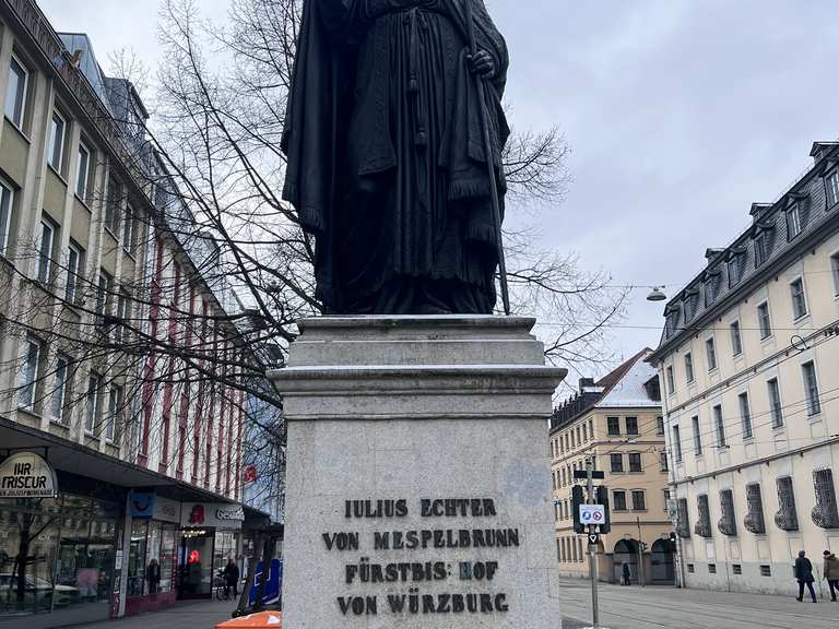 Julius Echter von Mespelbrunn Denkmal wandelroutes en hikes | Komoot