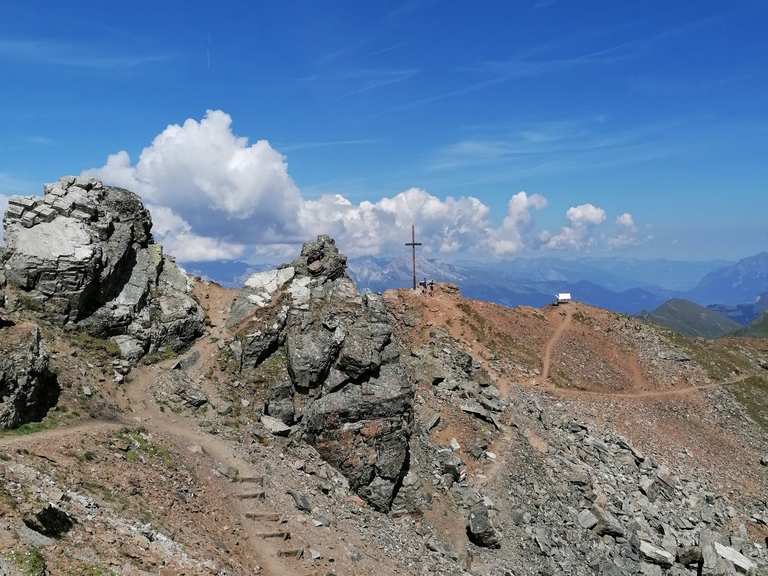 Parpaner Rothorn Gipfel: Wanderungen und Rundwege | komoot