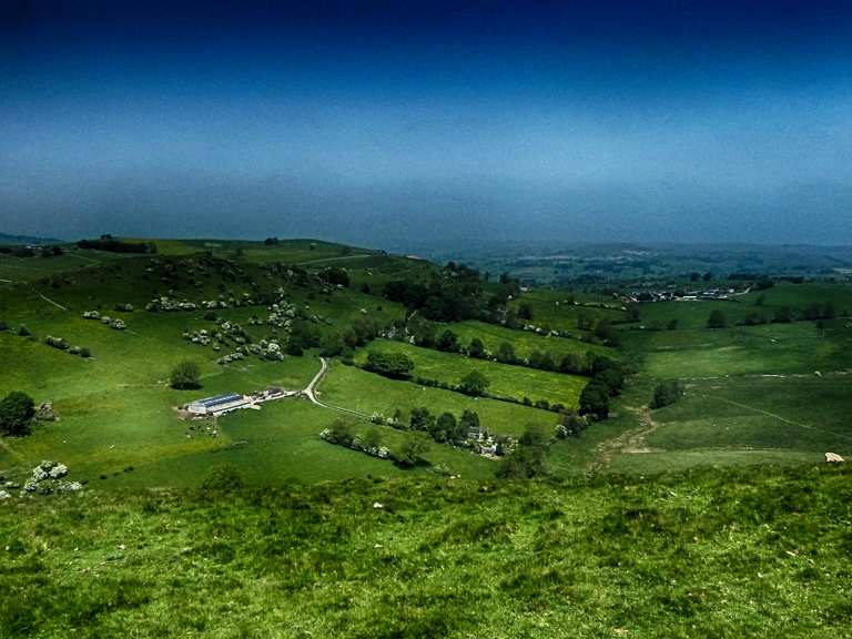 Thor's Cave to Ecton Hill loop — Peak District National Park | hike ...