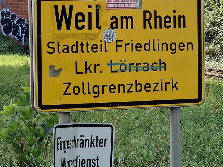 Grenzübergang Basel-Kleinhüningen - Weil am Rhein-Friedlingen ...