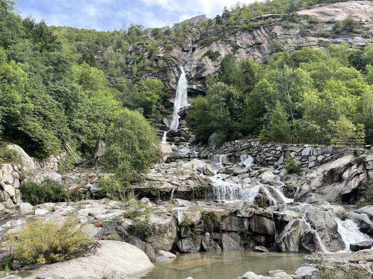 Cascate di Noasca: Wanderungen und Rundwege | komoot