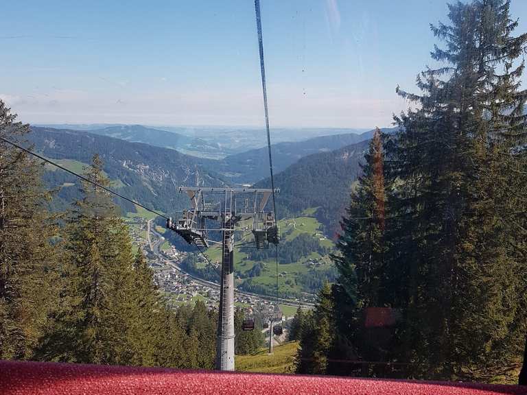 Rossstelle - Bergbahn Mellau Bergstation: Mountainbike-Touren und ...