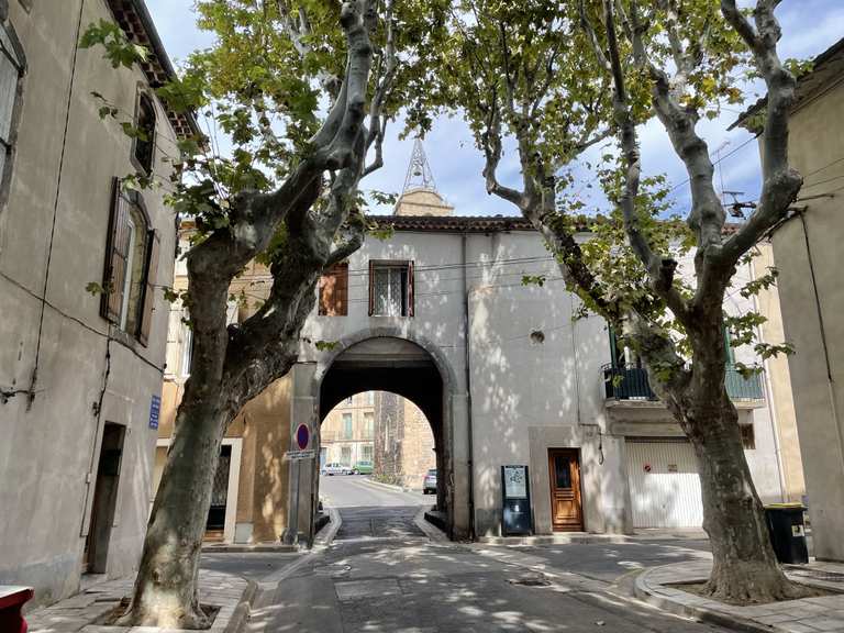 The etang de Thau by the medieval villages in loop | bike Tour | Komoot