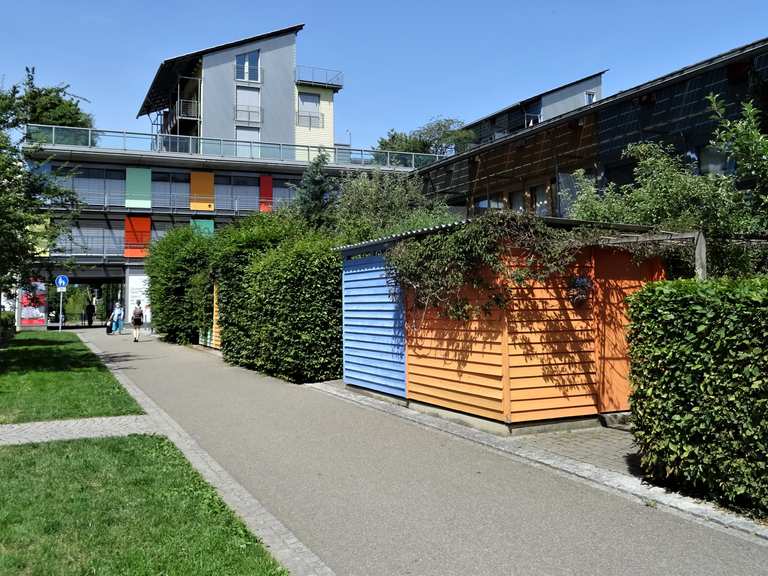 Quartier Vauban - nachhaltige Stadtentwicklung : Radtouren und Radwege ...