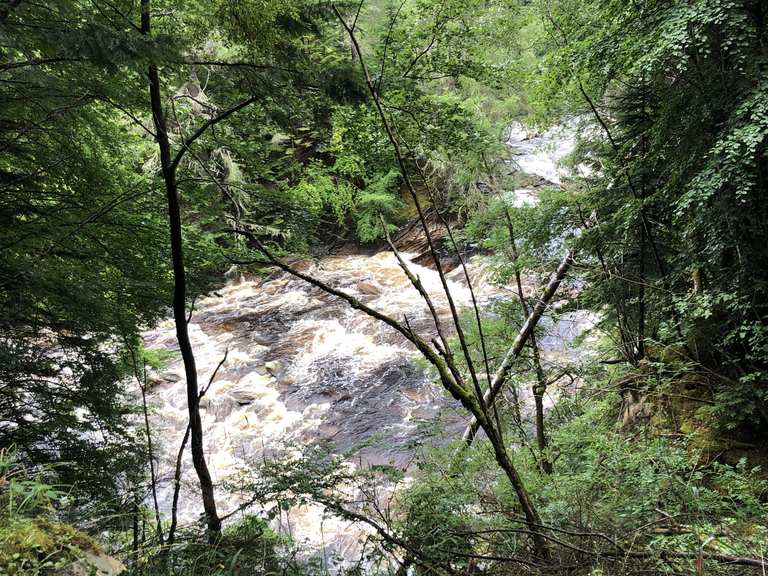 Beinn a Ghlo, Falls of Tarf and Glen Tilt loop | mountain bike ride ...