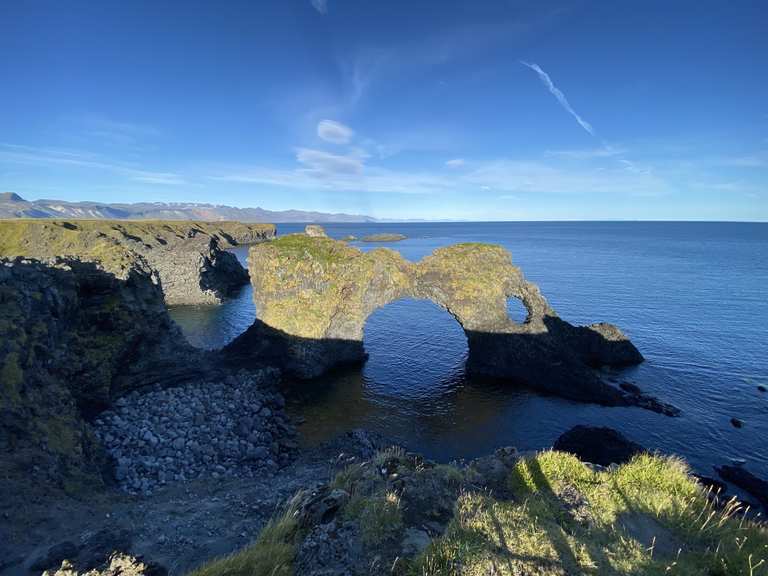 Gatklettur („Hellnar Arch“): Rutas de senderismo y caminatas | Komoot