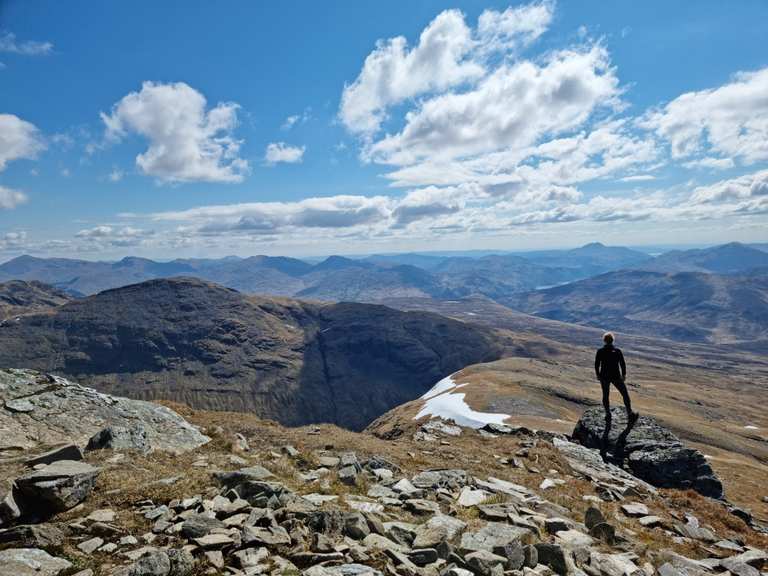 Ben Lui, Ben Oss and Beinn Dubhchraig circuit from Tyndrum | Wanderung ...
