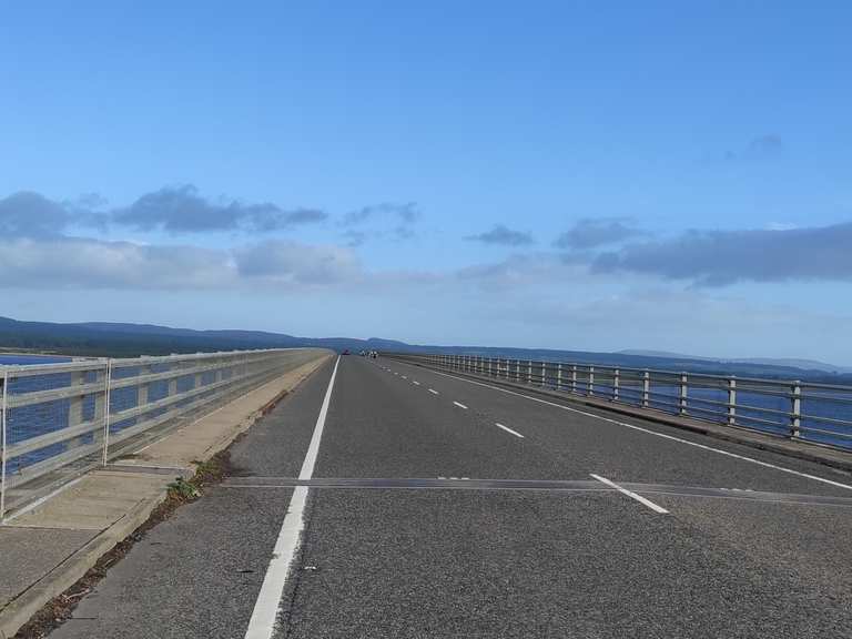 Loop de Tain para a ponte do Firth de Dornoch – Reserva natural ...