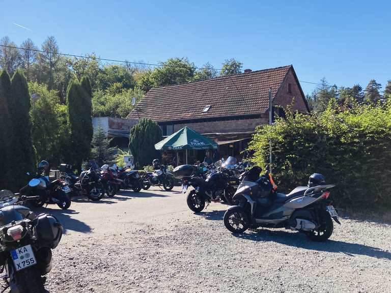 Johanniskreuz, Cafe Nicklis Bikertreff: Mountainbike-Touren und -Trails ...