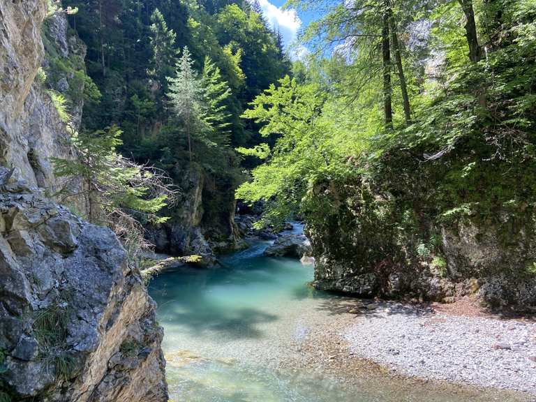 Infotafel Slizza-Schlucht Steg Routes for Walking and Hiking | Komoot